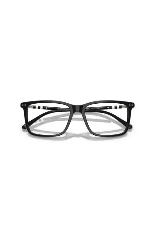 Polo Ralph Lauren 53mm Full Rim Rectangle Eyeglasses - Black