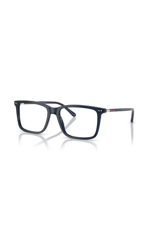 Ralph Lauren 53mm Full Rim Rectangle Eyeglasses - Blue