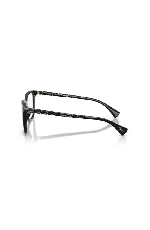 Ralph Lauren 54mm Butterfly Eyeglasses - Black