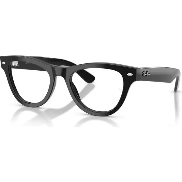 Ray-ban 50mm Cat Eye Optical Glasses - Black