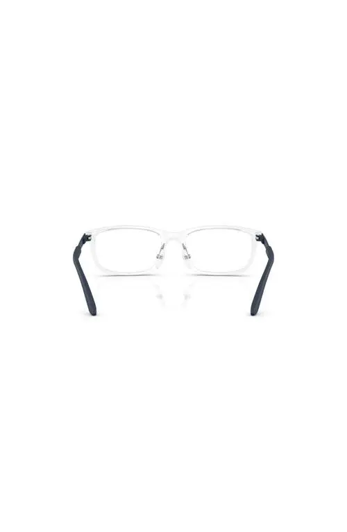 Emporio Armani 49mm Rectangle Optical Glasses