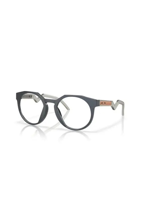 Oakley 50mm Round Eyeglasses - Black