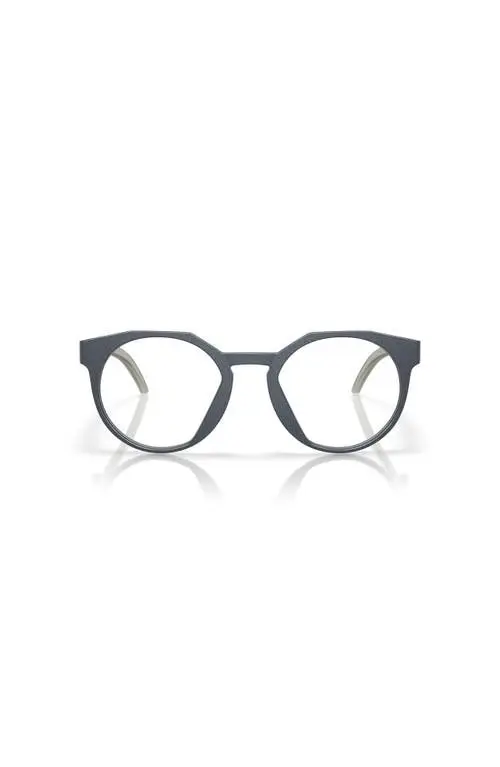 Oakley 50mm Round Eyeglasses - Black