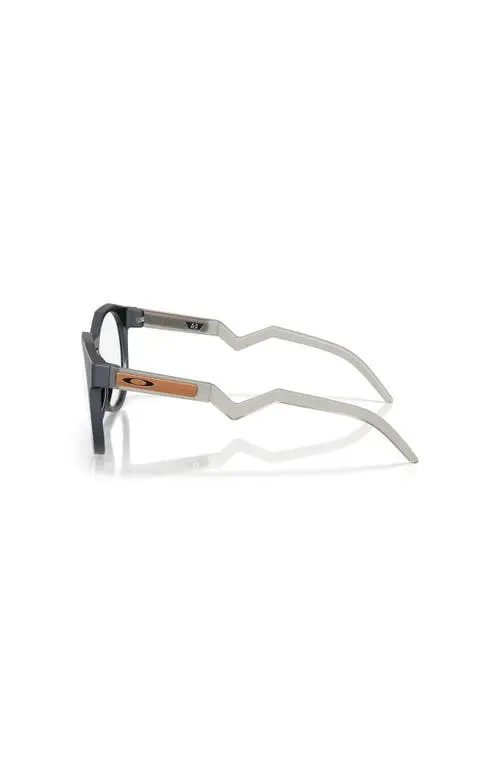 Oakley Hstn Rx Round Eyeglasses - Black