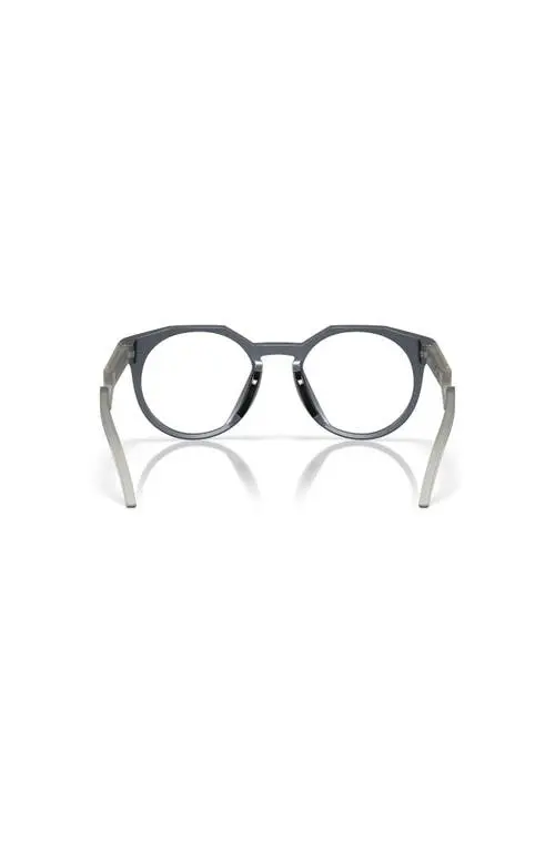 Oakley Hstn Rx Round Eyeglasses - Black