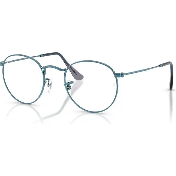 Ray-ban 50mm Round Eyeglasses - Blue