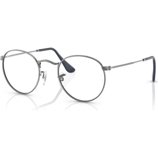Ray-ban Round Metal Eyeglasses - Grey