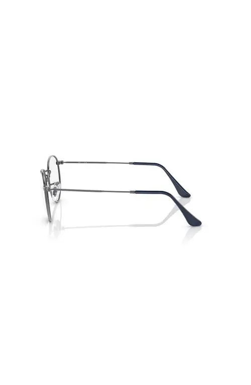 Ray-ban Round Metal Eyeglasses - Grey