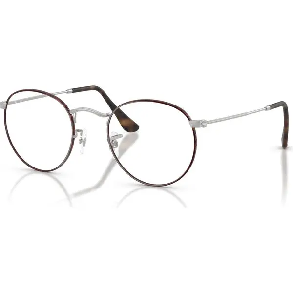Ray-ban 50mm Round Eyeglasses - Tortoise