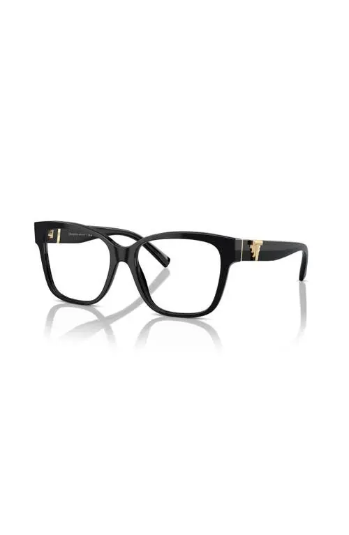 Tiffany & Co. 54mm Square Eyeglasses - Black