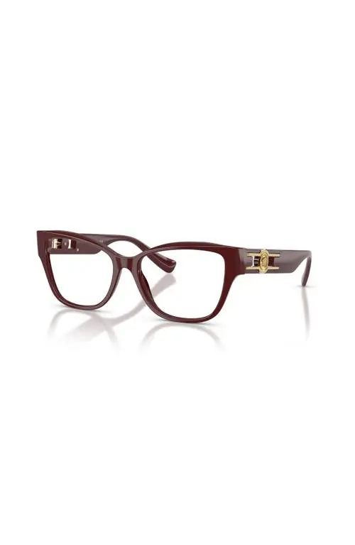 Versace 52mm Rectangle Eyeglasses