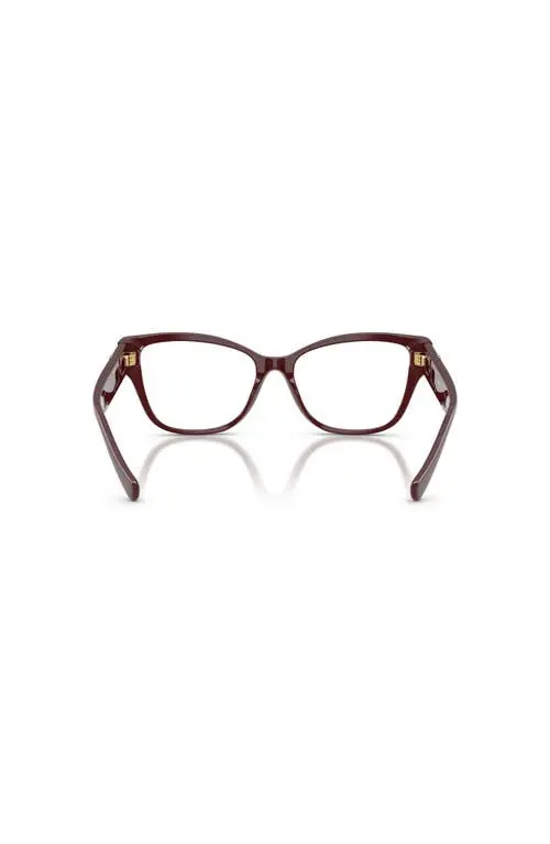 Versace 52mm Rectangle Eyeglasses