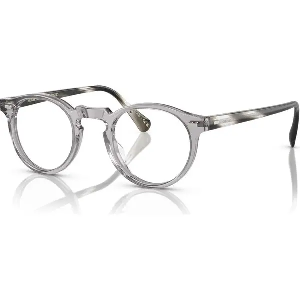 Oliver Spencer 45mm Phantos Optical Glasses - Grey
