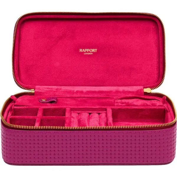 RAPPORT LONDON Charlotte Jewelry Case - Pink