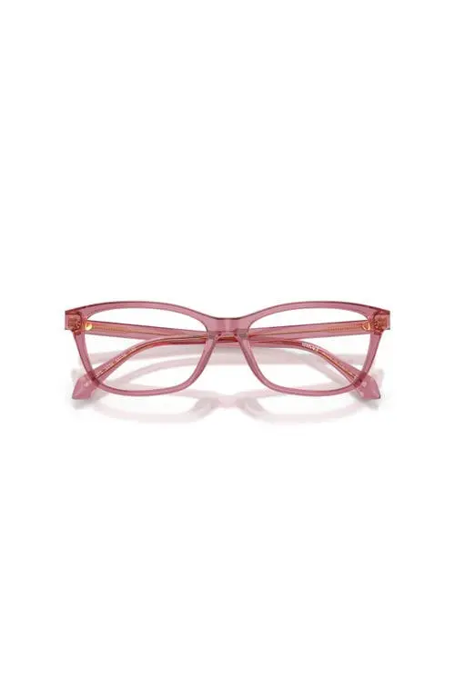 Versace Cat Eye Optical Glasses - Red