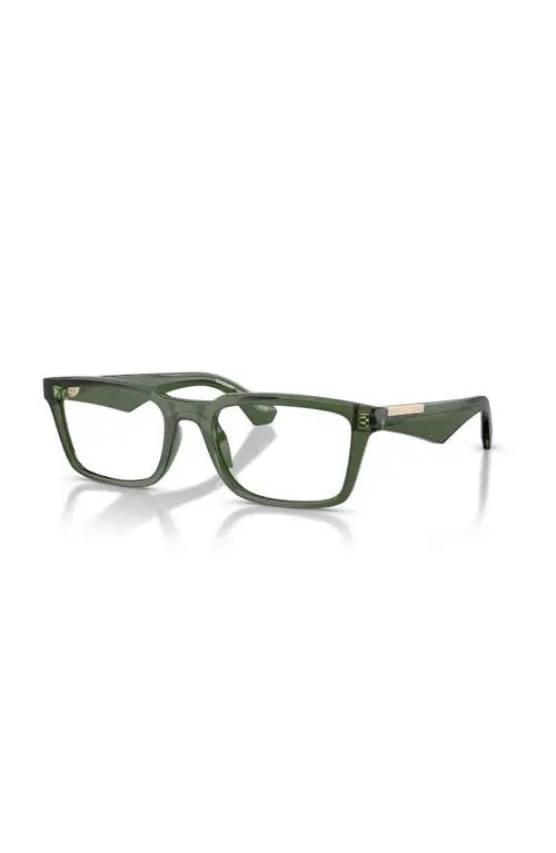 Burberry 54mm Rectangle Optical Glasses - Green