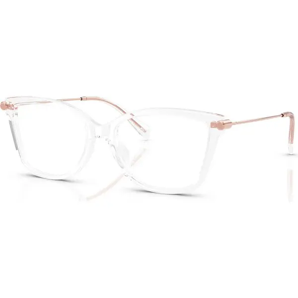 Michael Kors 52mm Square Optical Glasses - Transparent