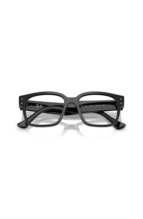 Ray-ban Square Optical Glasses - Black