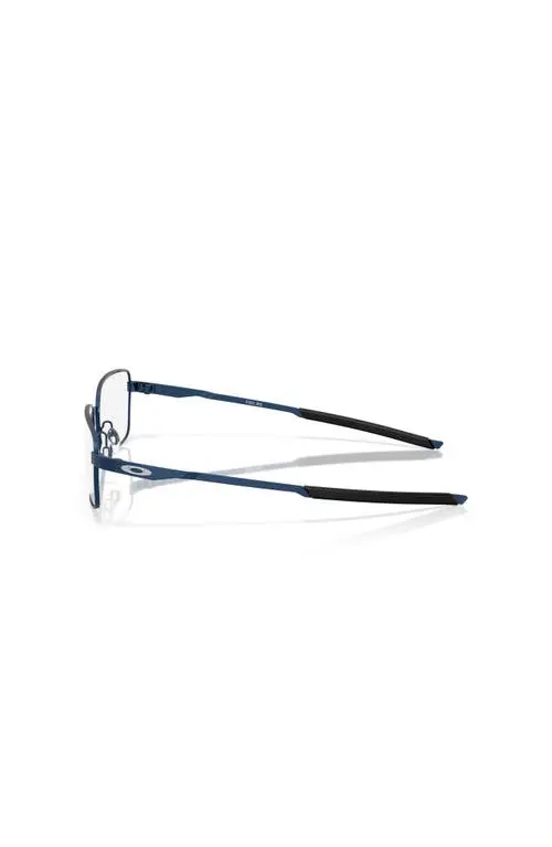Oakley 55mm Rectangle Full Rim Eyeglasses - Blue