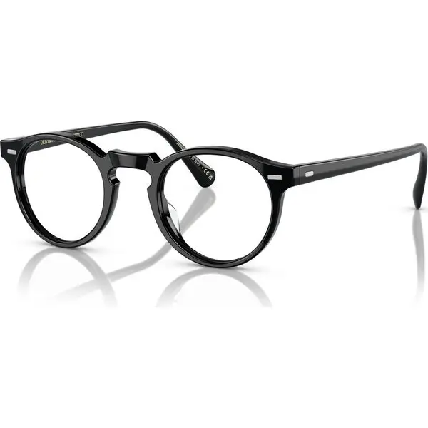 Oliver Spencer 50mm Phantos Optical Glasses - Black