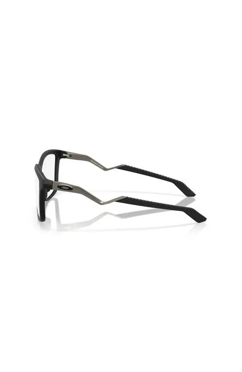 Oakley 57mm Square Optical Glasses - Black