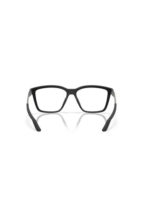 Oakley 57mm Square Optical Glasses - Black