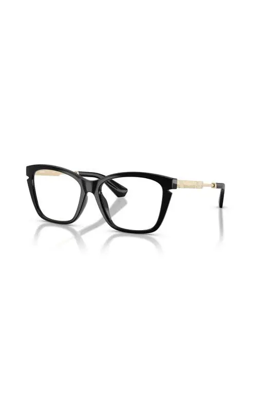 Burberry 52mm Cat Eye Optical Glasses - Black