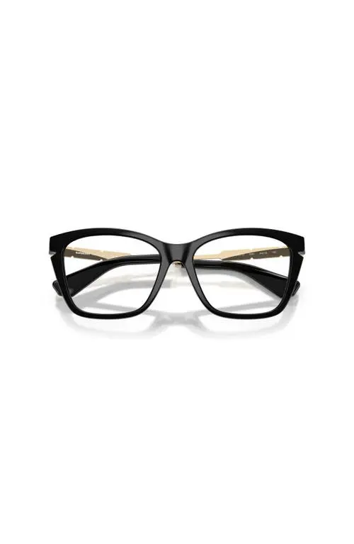 Burberry 52mm Cat Eye Optical Glasses - Black