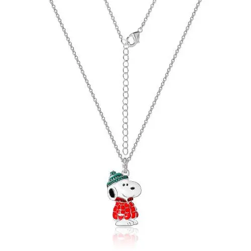 PEANUTS Snoopy Puffer Jacket Pendant