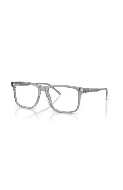 Emporio Armani Square Optical Glasses - Grey