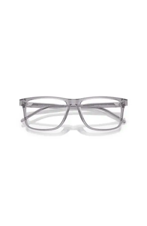 Emporio Armani Square Optical Glasses - Grey