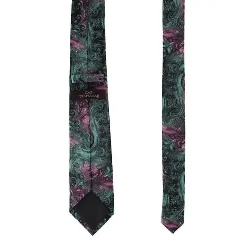 Trafalgar Arcane Storm Silk Novelty Neck Tie - Multiple