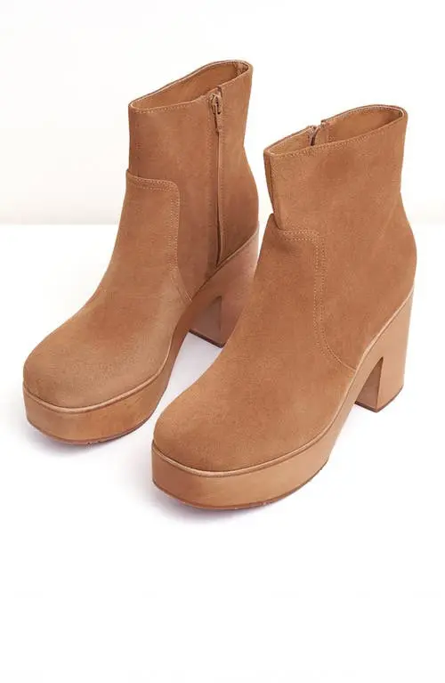 Charlotte Stone Paz Platform Clog Boots