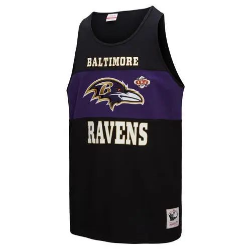 Mitchell & Ness Baltimore Ravens Retro Colorblock Tank Top