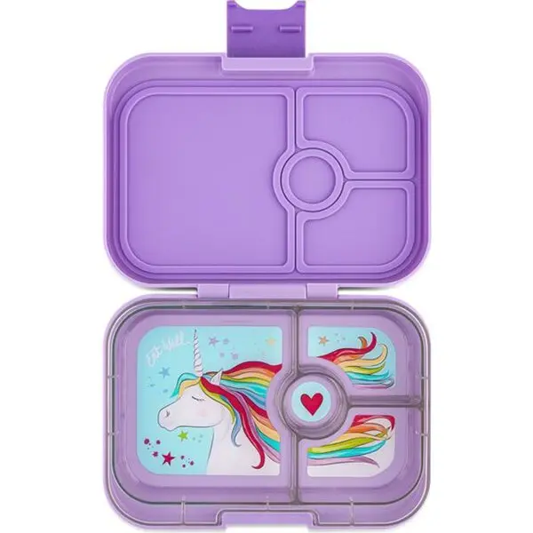 YUMBOX Panino Leakproof Bento Lunch Box - Lavande Purple Unicorn