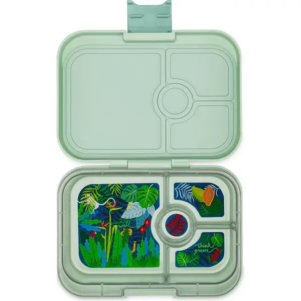 YUMBOX Panino Leakproof Bento Lunch Box - Sage Green Jungle