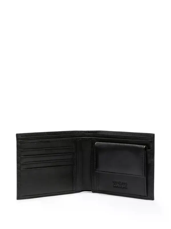 Versace Logo-print Leather Wallet
