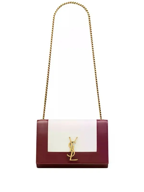 Saint Laurent Small Kate Leather Bag - Red