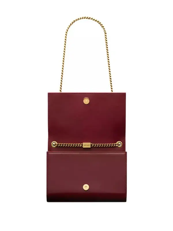 Saint Laurent Small Kate Leather Bag - Red