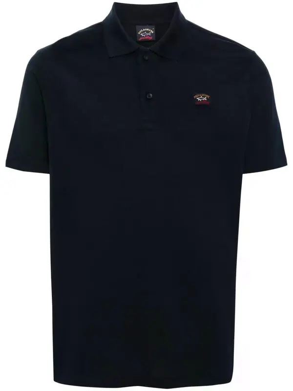 Paul & Shark Logo-patch Polo Shirt