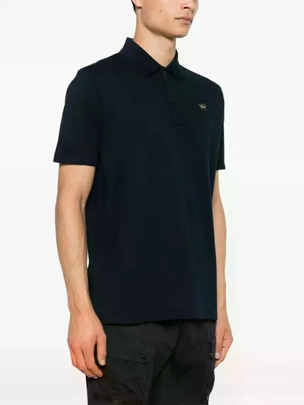 Paul & Shark Logo-patch Polo Shirt