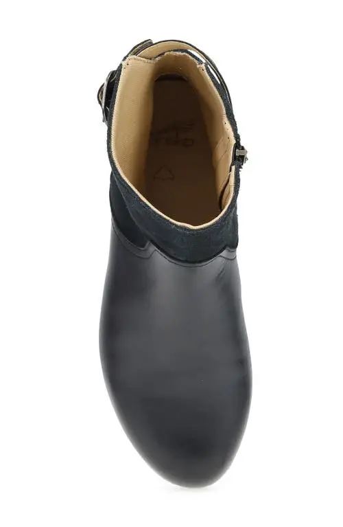 Dansko Monique Bootie - Black Burnished Calf