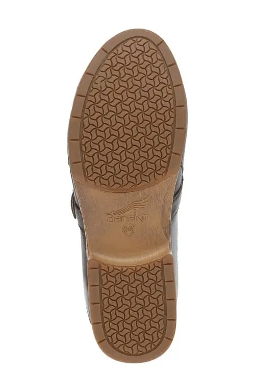 Dansko Margaret Clog - Chocolate Burnished Calf