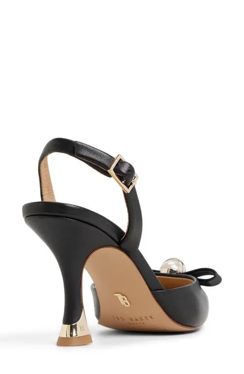 Ted Baker London Sienna Slingback Pointed Toe Pumps - Black