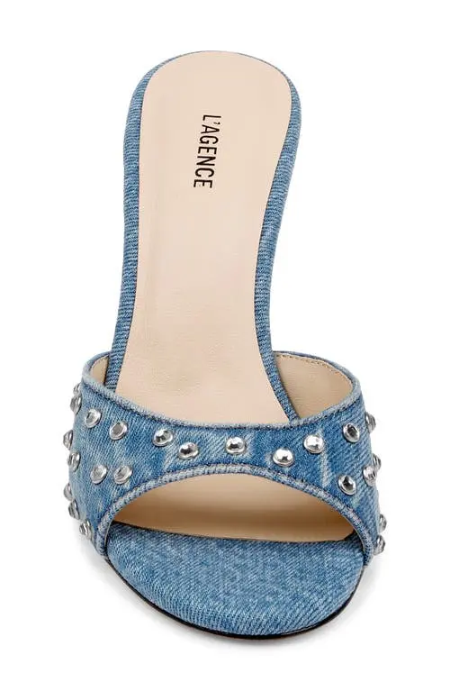 L'Agence Lucienne Sandal - Light Denim