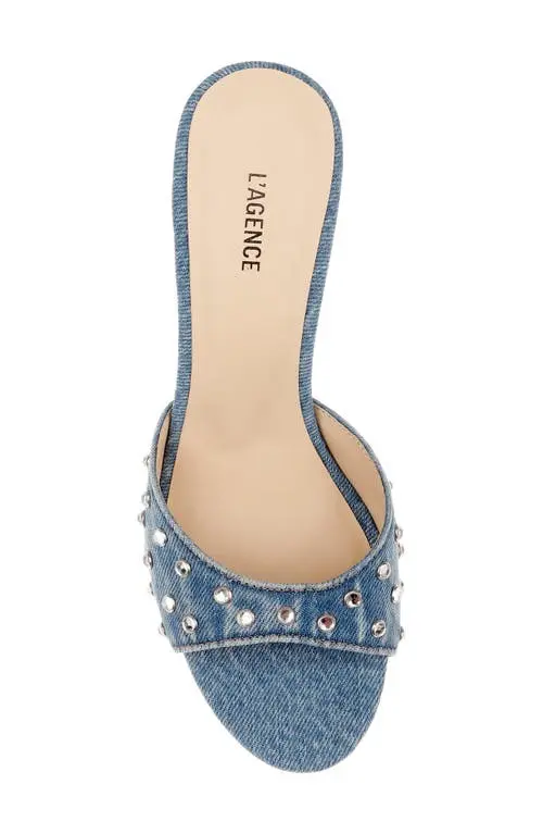 L'Agence Lucienne Sandal - Light Denim