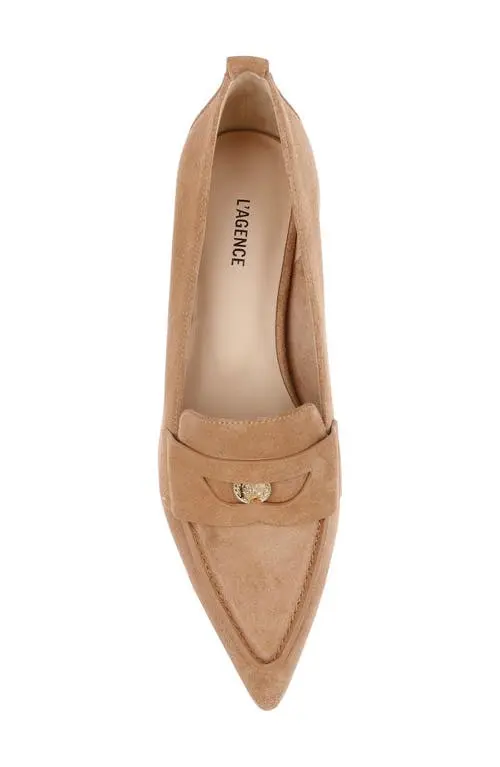 L'Agence Maelys Pointed Toe Loafer - Sndsde