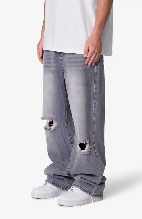 Mnml Baggy Wide Leg Ripped Jeans