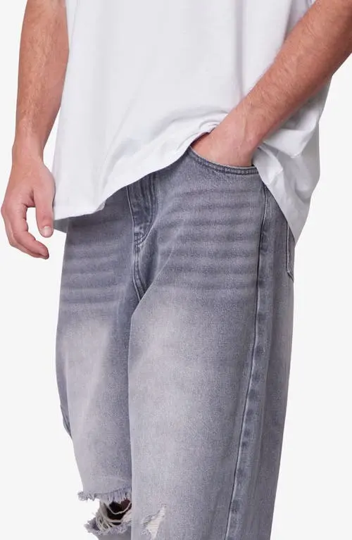 Mnml Baggy Wide Leg Ripped Jeans