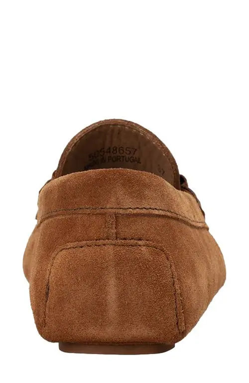 BOSS Driving Loafer With Bit Hardware - Rust/copper